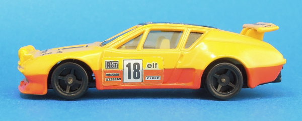 トミカ アルピーヌ ルノー A310 ラリータイプ No.F58-1 1978年8月発売 日本製 トミカレビュー展示室 TOMICA TOY ...